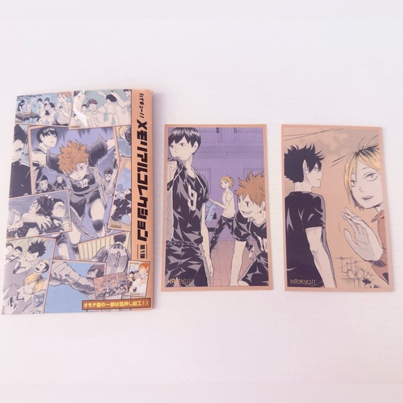 Accents | Anime Official Collectible Haikyuu Haikyu Cards Manga Color ...